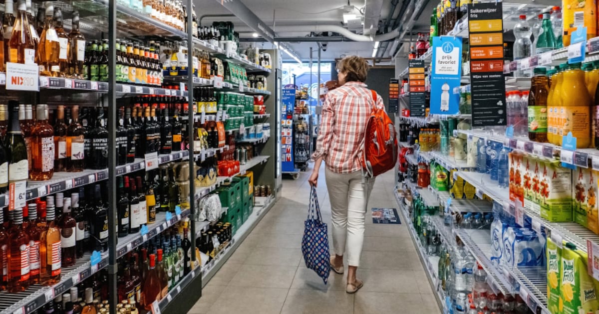 Supermarktomzet krimpt voor het eerst in 20 jaar