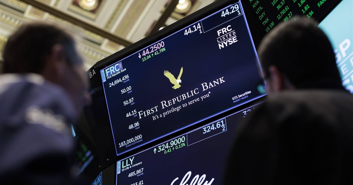 Regionale banken stijgen op Wall Street na steun First Republic