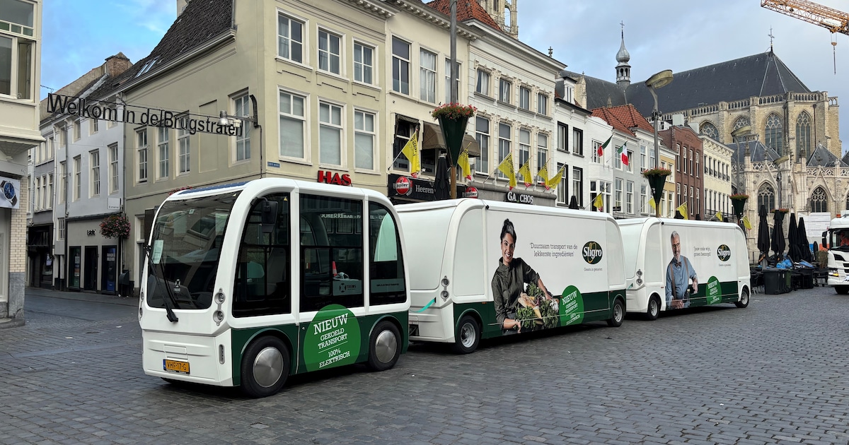 Sligro bevoorraadt met stil treintje op duurzame wijze