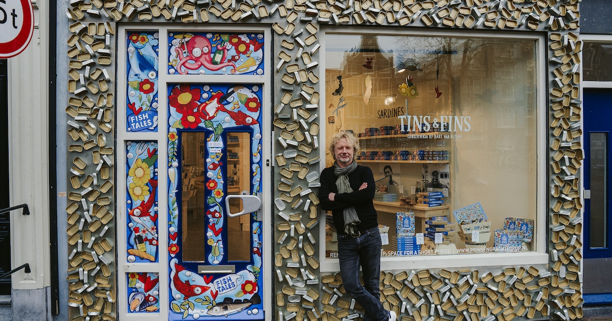Deze winkel verkoopt alleen maar vis uit blik én is winstgevend