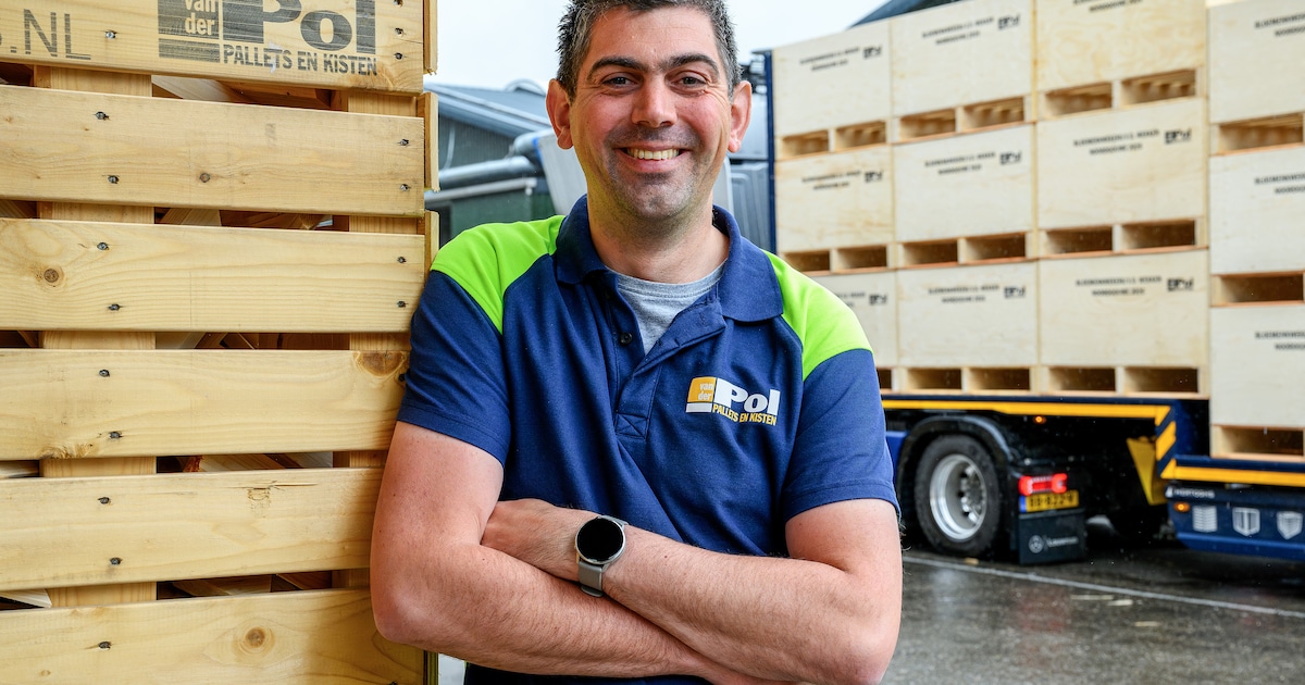 2.000 à 3.000 per dag: de pallets van dit 50-jarige familiebedrijf gaan ...